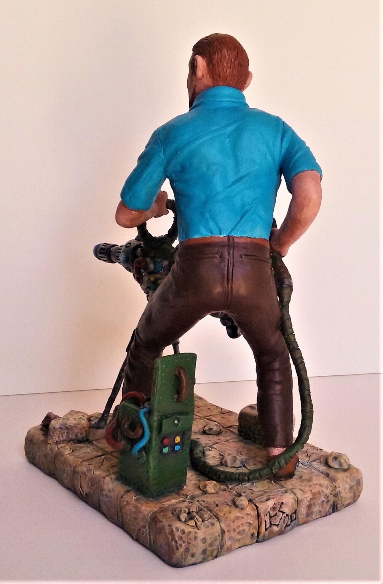 Dr. Benton Quest, Original Sculpture, From the Classic Animated Series ...