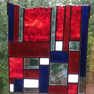 Made to Order Custom Stained Glass Panels: Church Home | Etsy