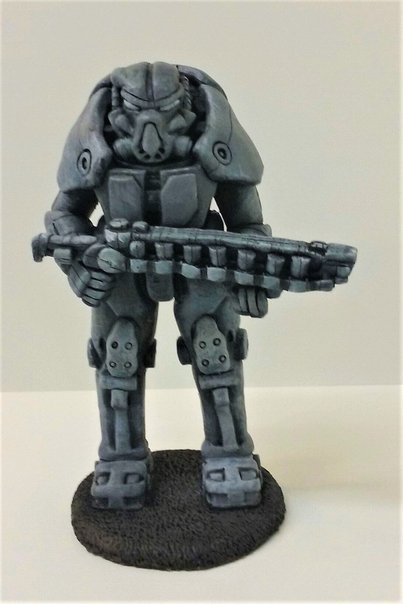 Made to Order Clay Sculpture: Fallout 4 X-01 Power Armor - Etsy