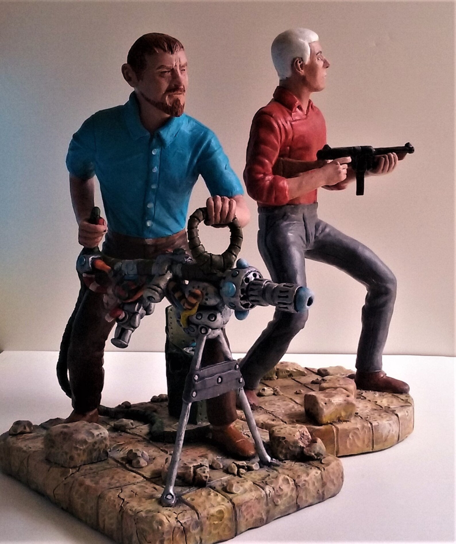 Dr. Benton Quest, Original Sculpture, From the Classic Animated Series ...