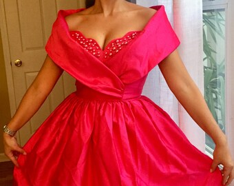 Rhinestone dress | Etsy
