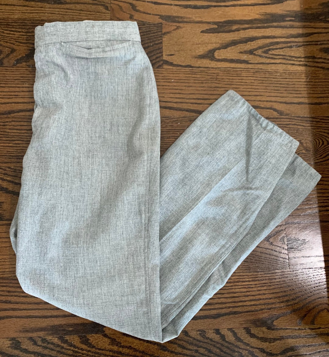 1970’s Light Gray Wool Blend Slacks - Etsy
