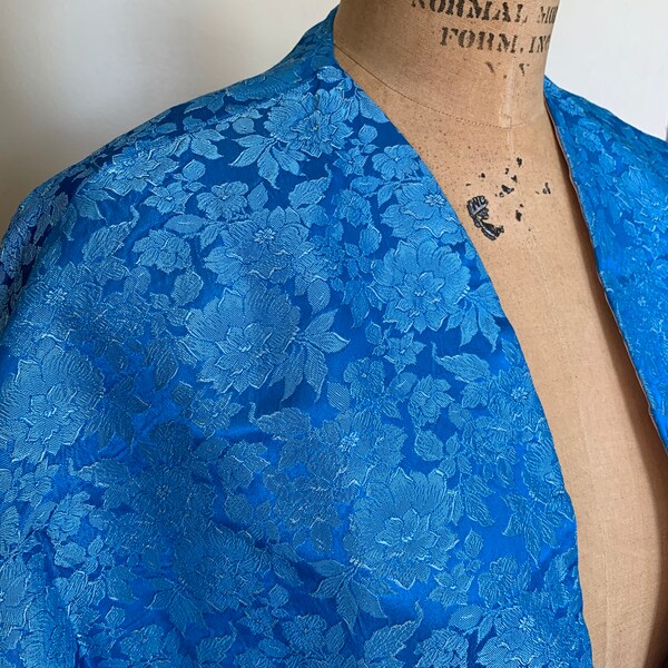 Blue Brocade - Etsy