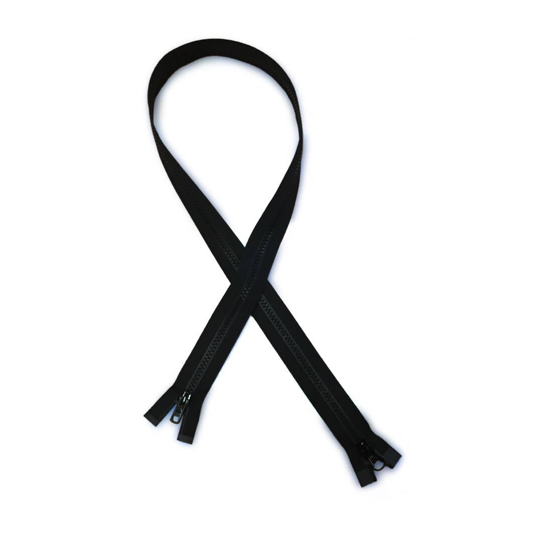 34 10VS YKK Vislon 2-way Open Zipper Black - Etsy