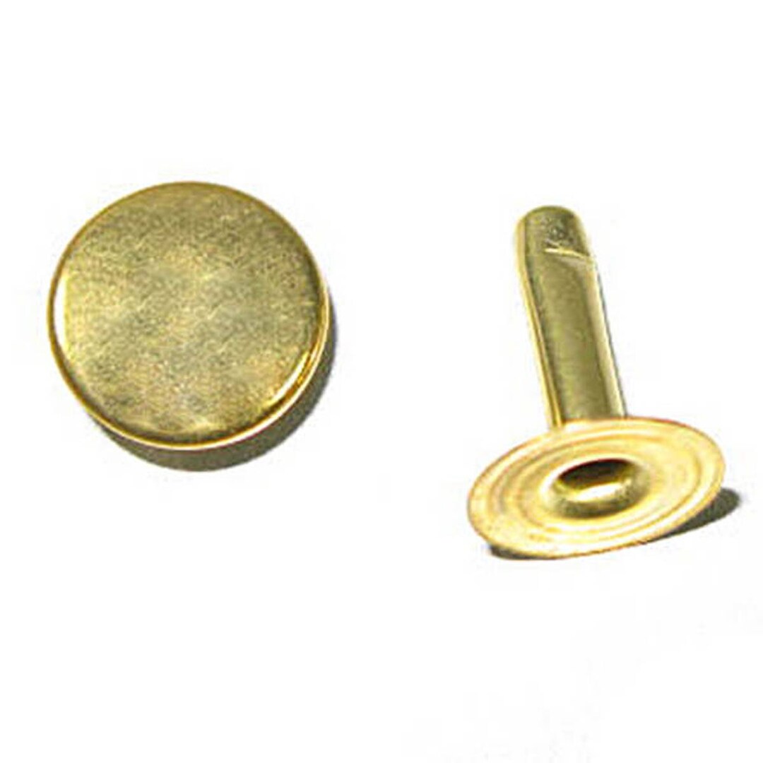 Rapid Rivets XL 11mm Cap 12mm Post Gilt Speedy - Etsy