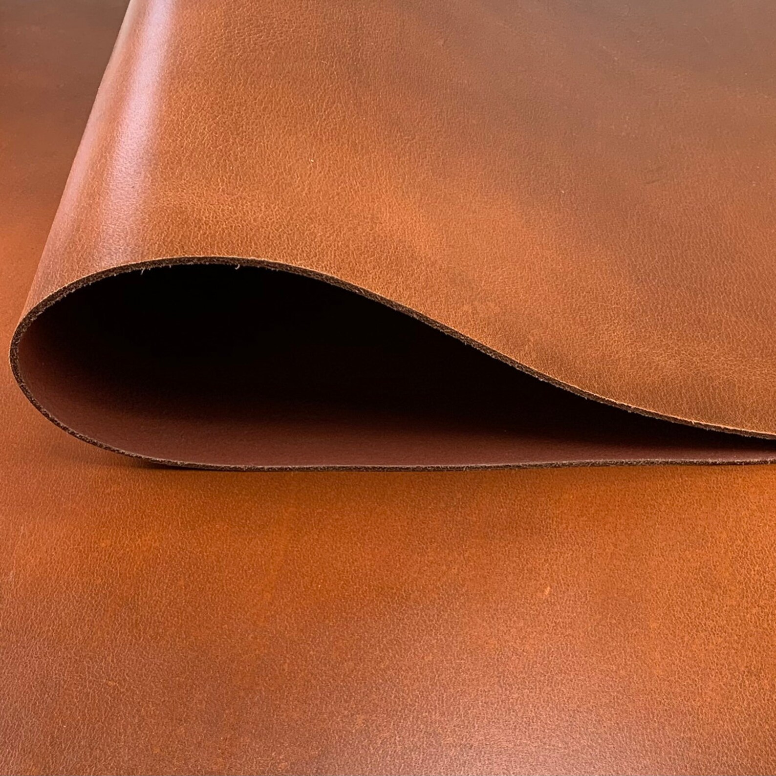 Esquire Tan Buffalo Veg-tan Leather Hide - Etsy