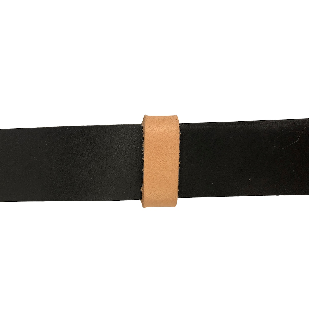 Belt Keeper Loops Genuine Vegetable Tanned Leather With Staple Vegtan ...