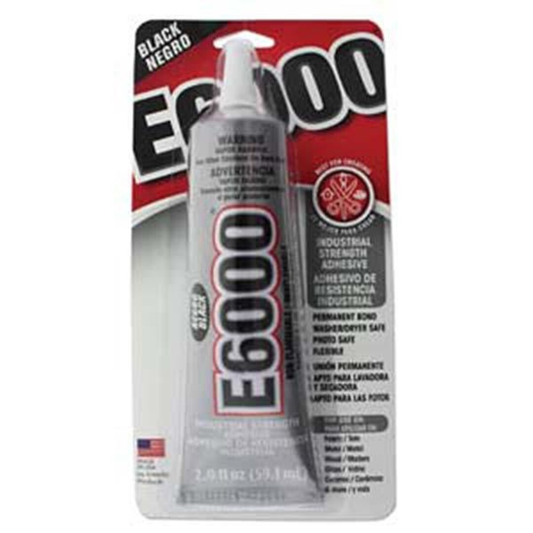 E6000 Craft Adhesive 2oz Black - Etsy