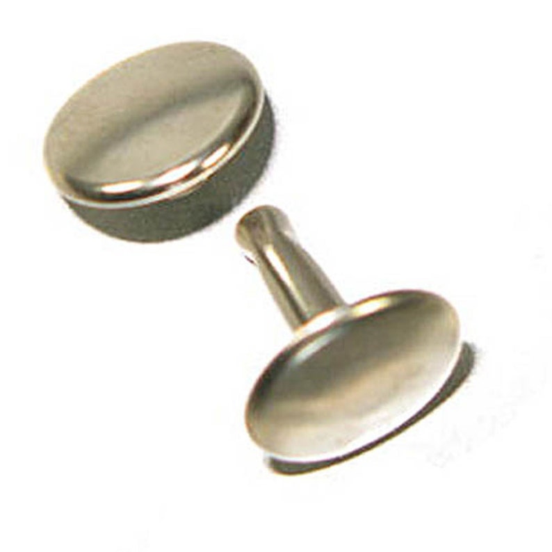 Double Cap Rapid Rivets 11mm Cap 10mm Post 100 Pack 3 Colors | Etsy