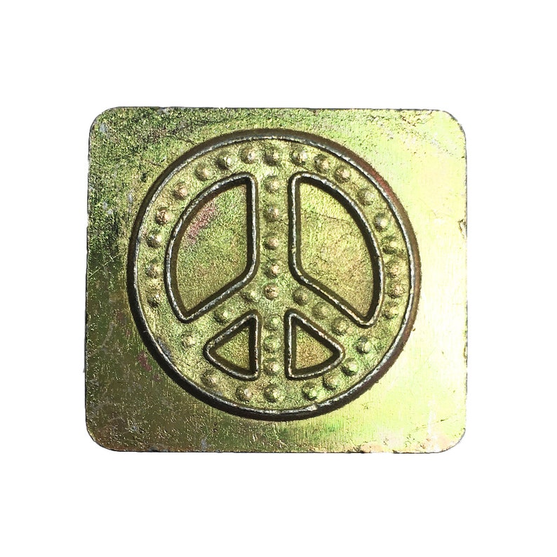 3-D Leathercraft Stamp Peace Symbol 8570-00 - Etsy