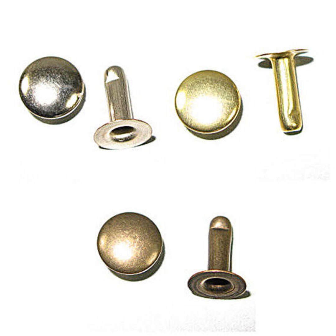 Rapid Rivets Large 9mm Cap 10mm Post 3 Colors 3410 - Etsy