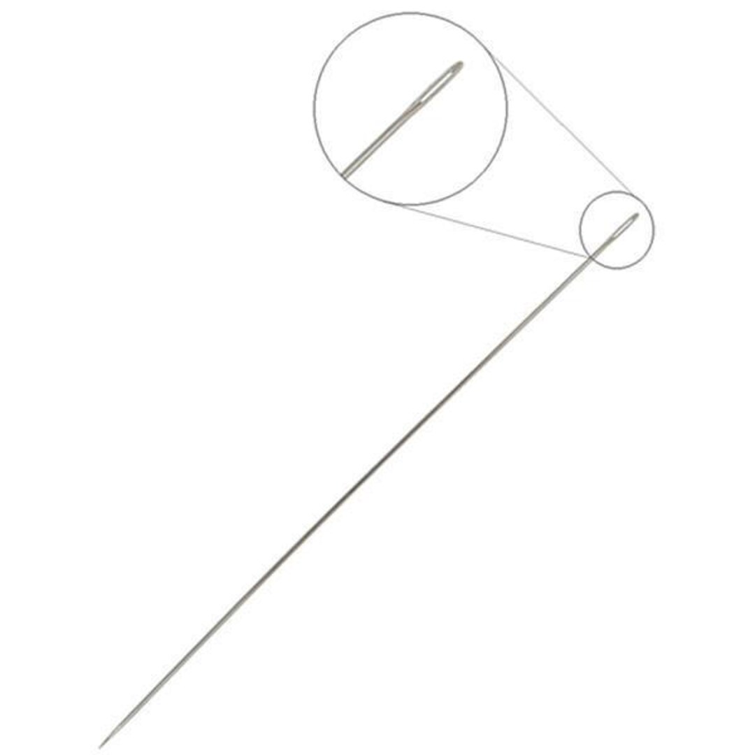 Silver Eyed Needles #13 25 Pack - Etsy