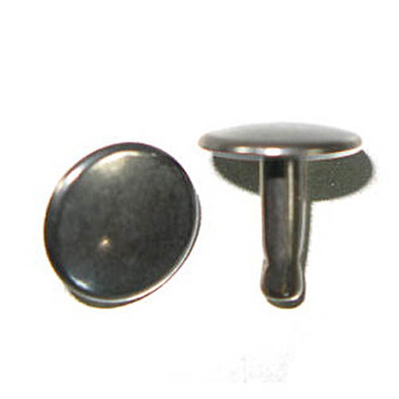 Double Cap Rapid Rivets 11mm Cap 10mm Post 100 Pack 3 Colors | Etsy