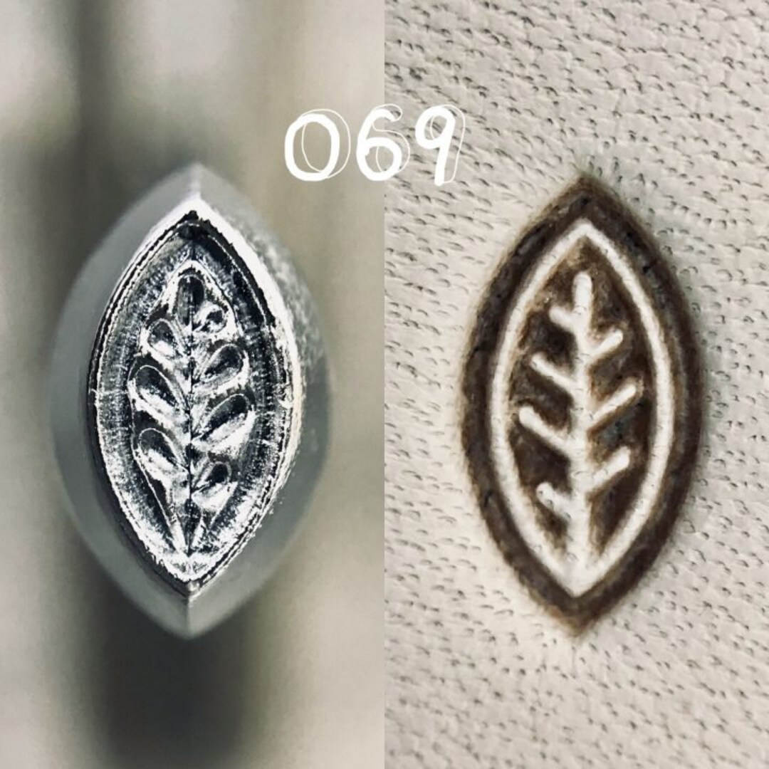 O69 Special Leather Stamp OKA Japan - Etsy