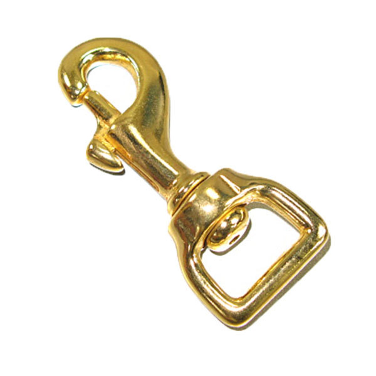 3/4 Square Swivel Snap Solid Brass - Etsy
