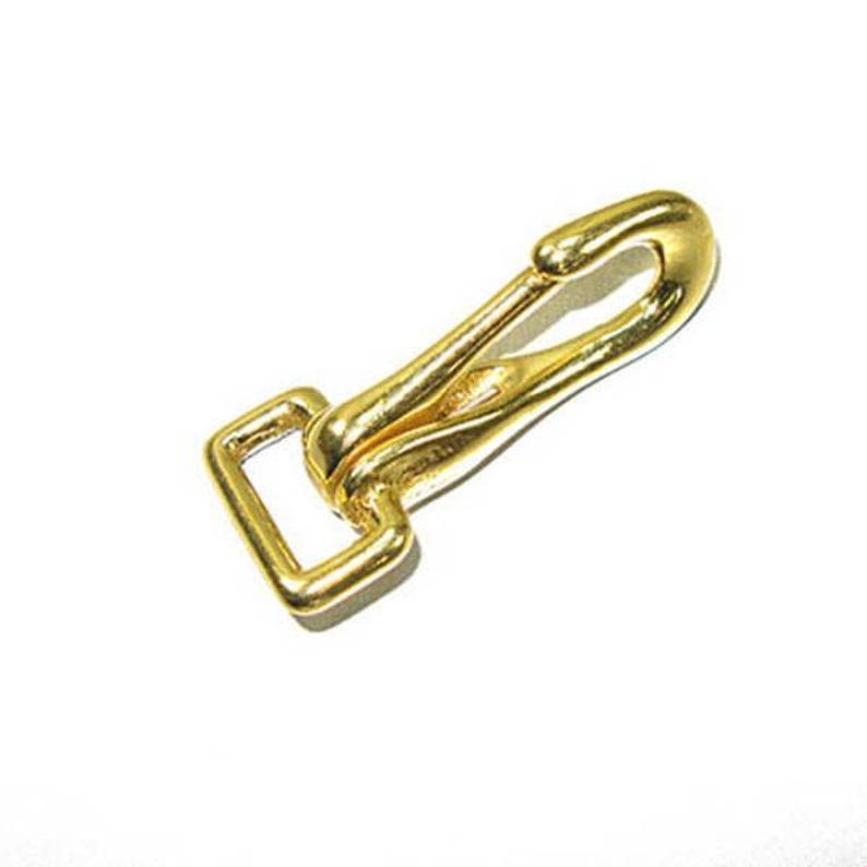 3/4 18mm Halter Snap Solid Brass - Etsy