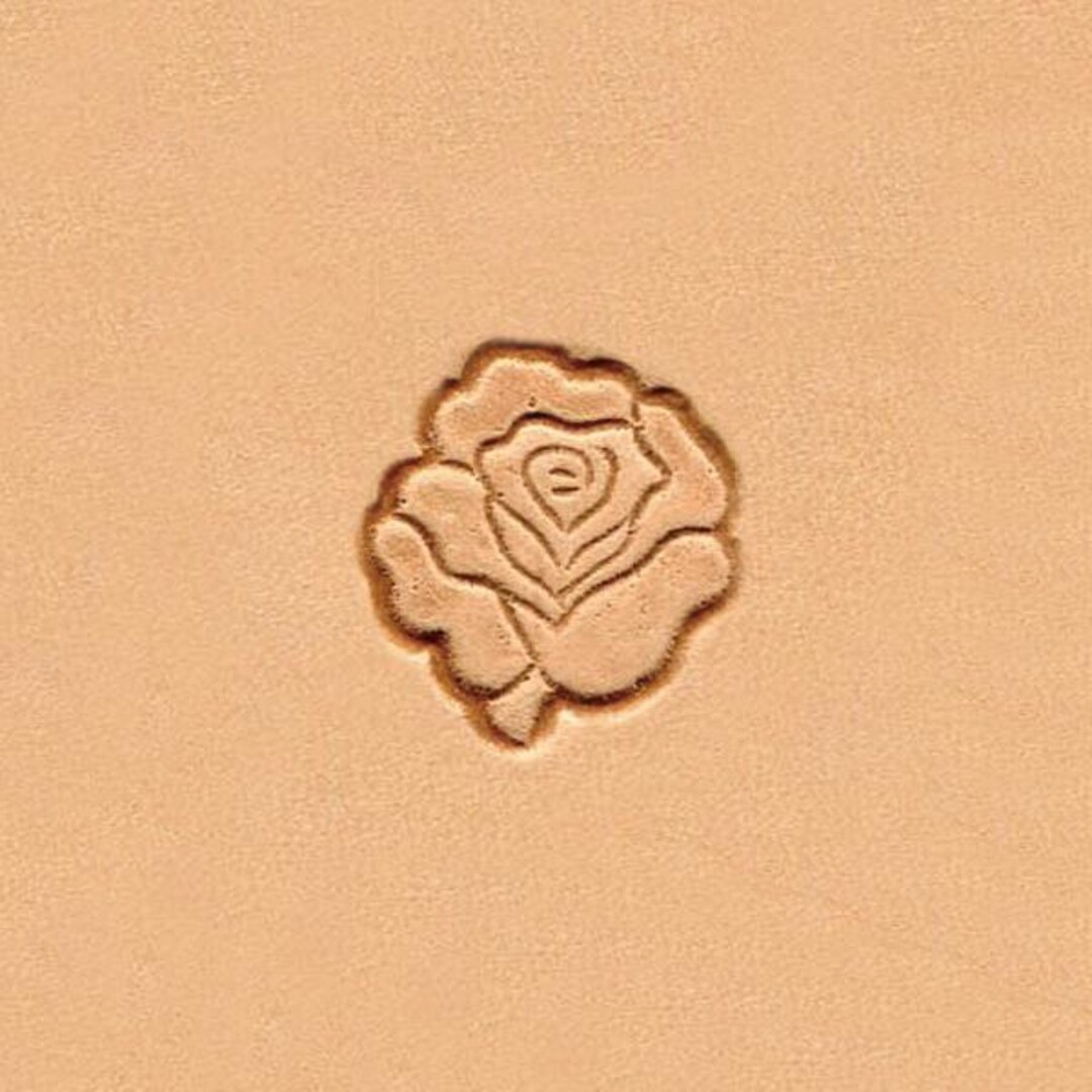 W966 Rose Leathercraft Stamp - Etsy