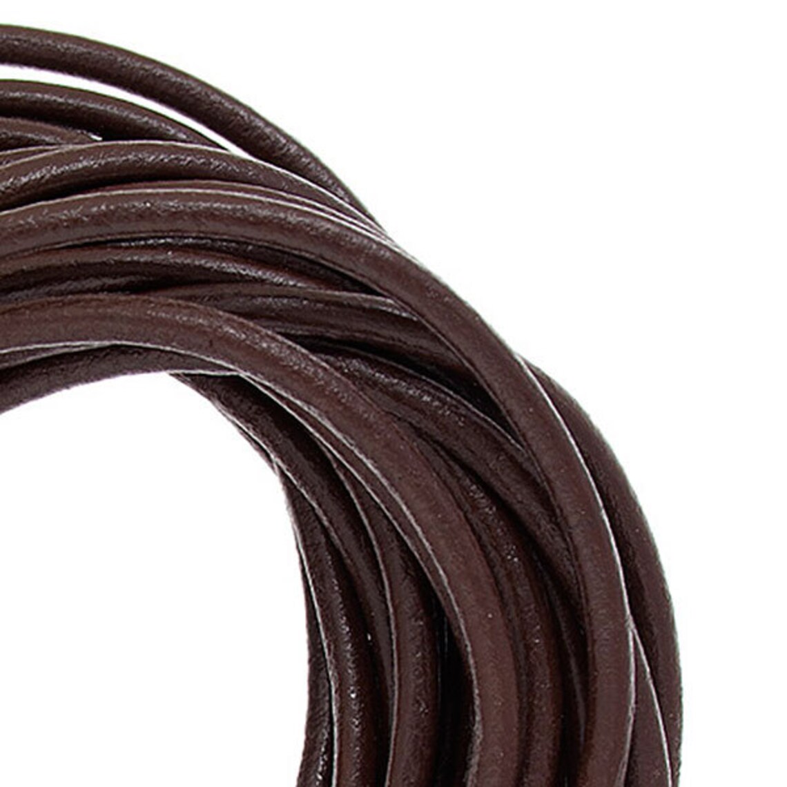 3mm Leather Cord by the Yard - Etsy