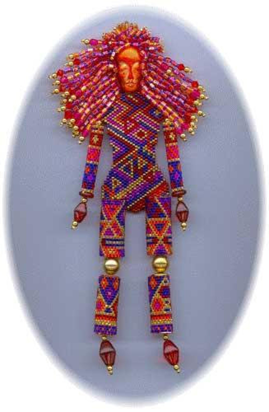 PMS Muse Doll DIY Craft Beading Pattern Bead Instructions - Etsy