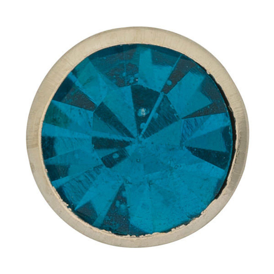 Synthetic Crystal Rivets, Lite Blue 100 Pack 3 Sizes - Etsy