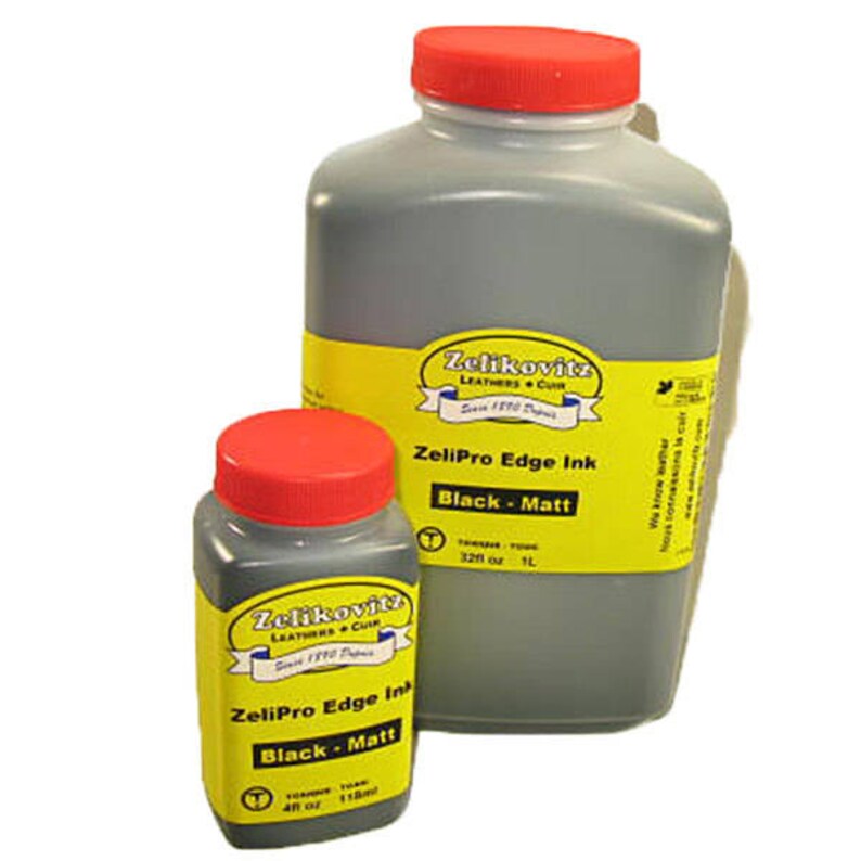 Black Matt Zelipro Edge Ink 32 Oz - Etsy