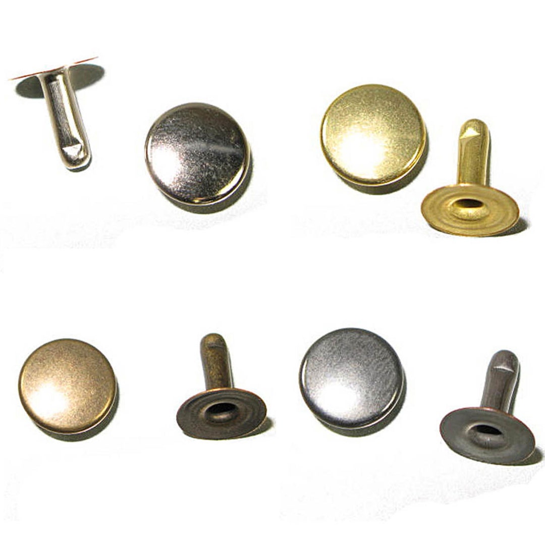 Rapid Rivets XL 11mm Cap 10mm Post Nickel Speedy - Etsy