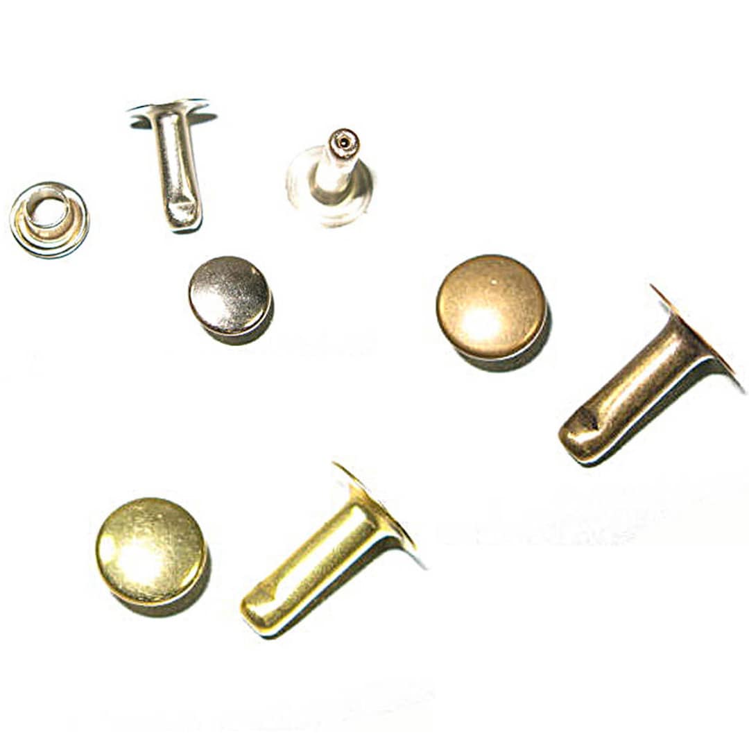 Rapid Rivets Medium 7mm Cap 10mm Post 3 Colors 3310 - Etsy