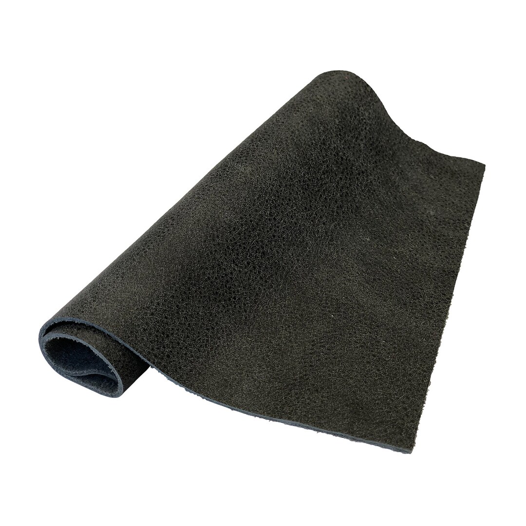 Pre-cut Graphite Aviator Style Cowhide Leather Project Piece - Etsy