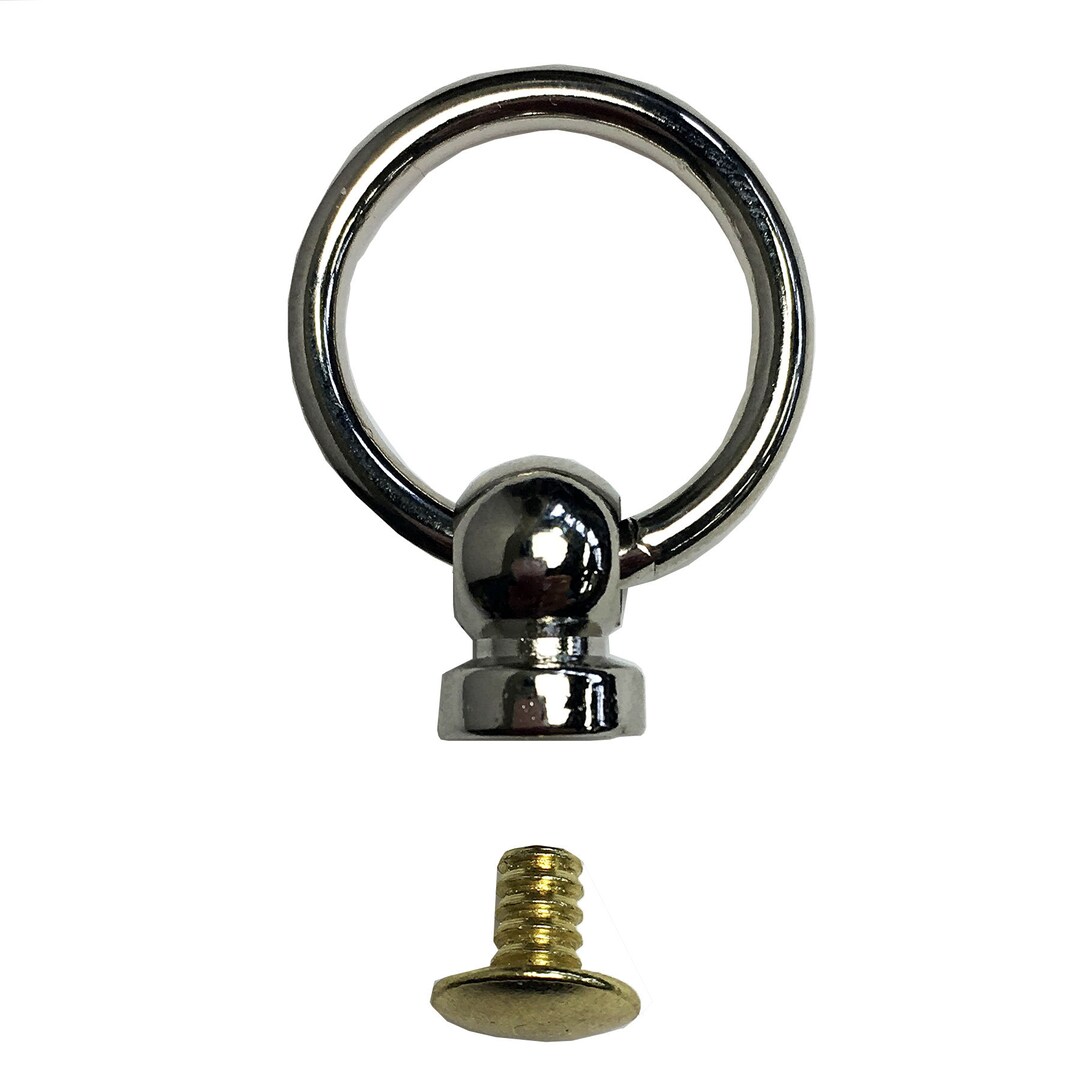 5/8 Post & O-ring NP Rivet Back 10 Pack - Etsy