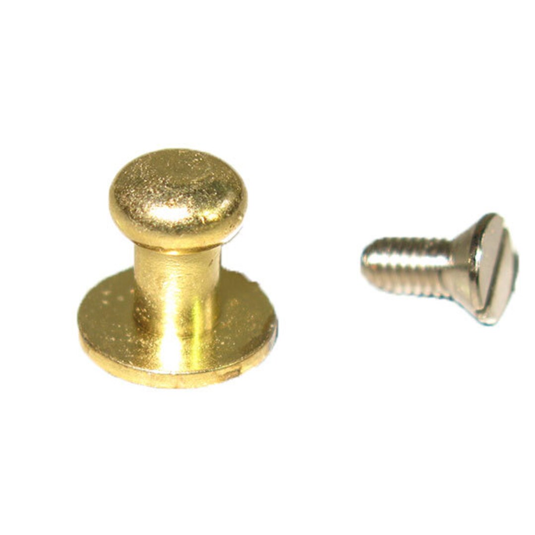 Button Stud Small Screwback - Etsy