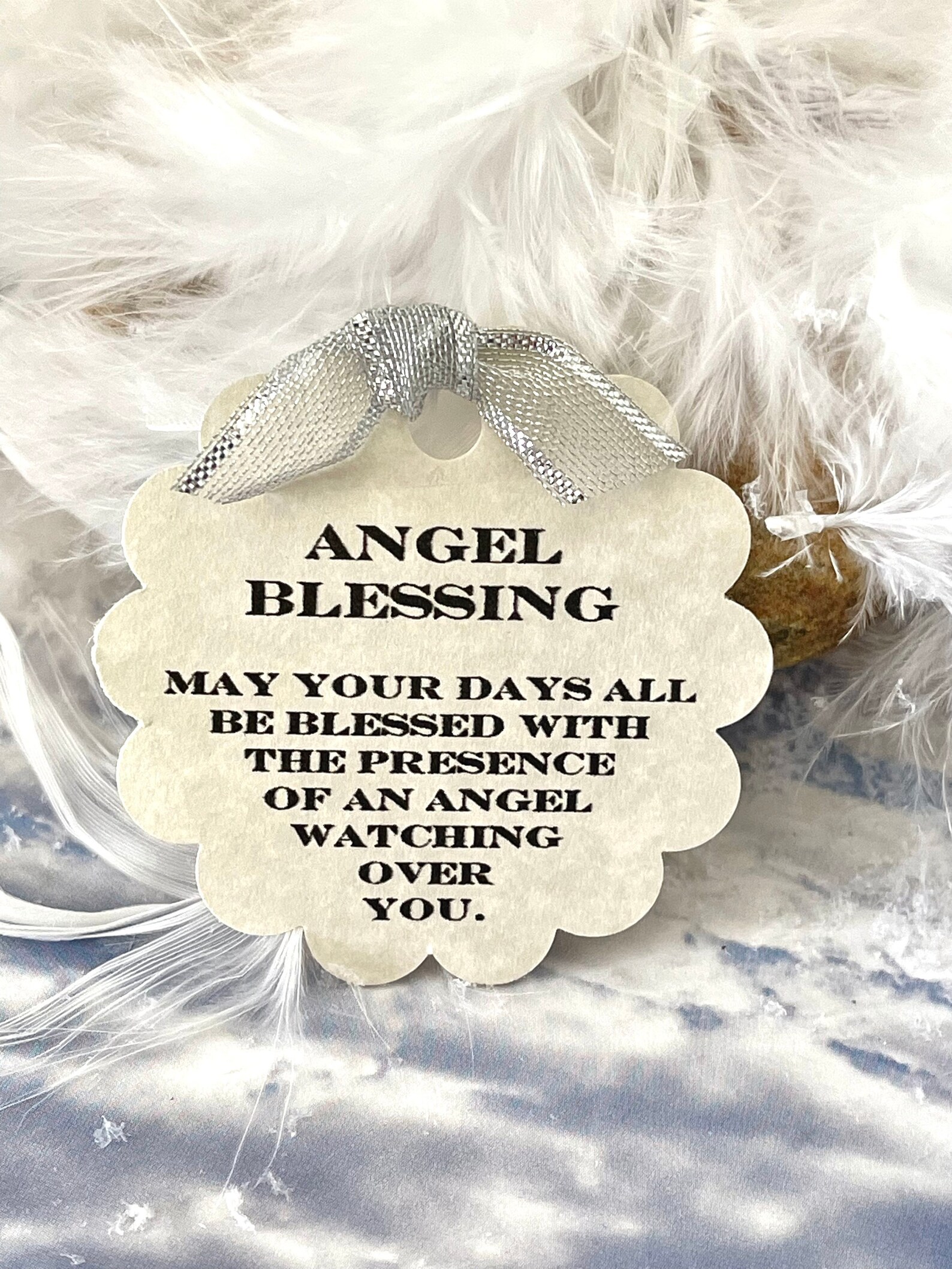 Angel Necklace " Keep Me Safe Day and Night " - Etsy