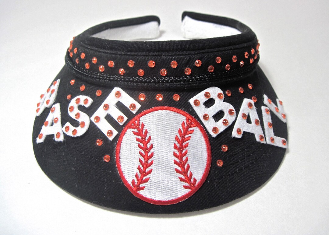 Baseball Visor " Love Baseball" - Etsy
