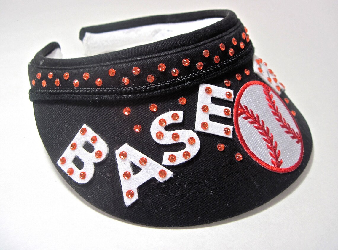 Baseball Visor Love Baseball - Etsy