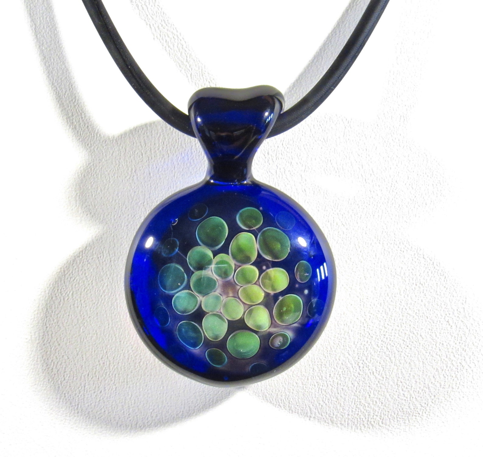 Gold and Silver Fumed Glass Implosion Pendant Borosilicate | Etsy