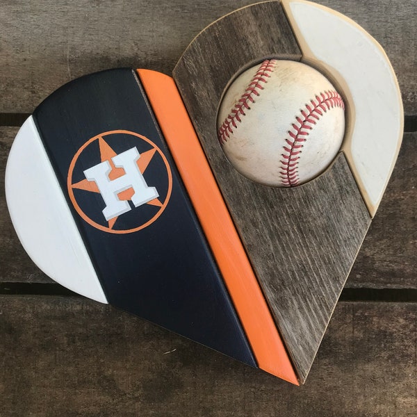 Astros Heart Svg - Etsy