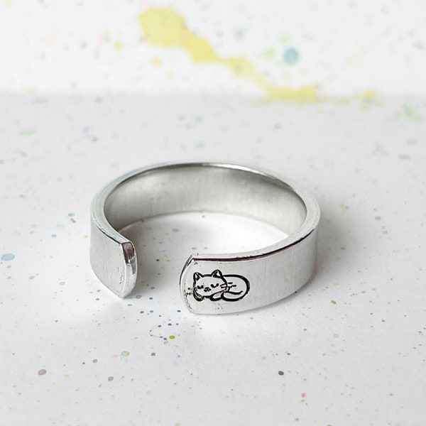 Cat Ring - Etsy
