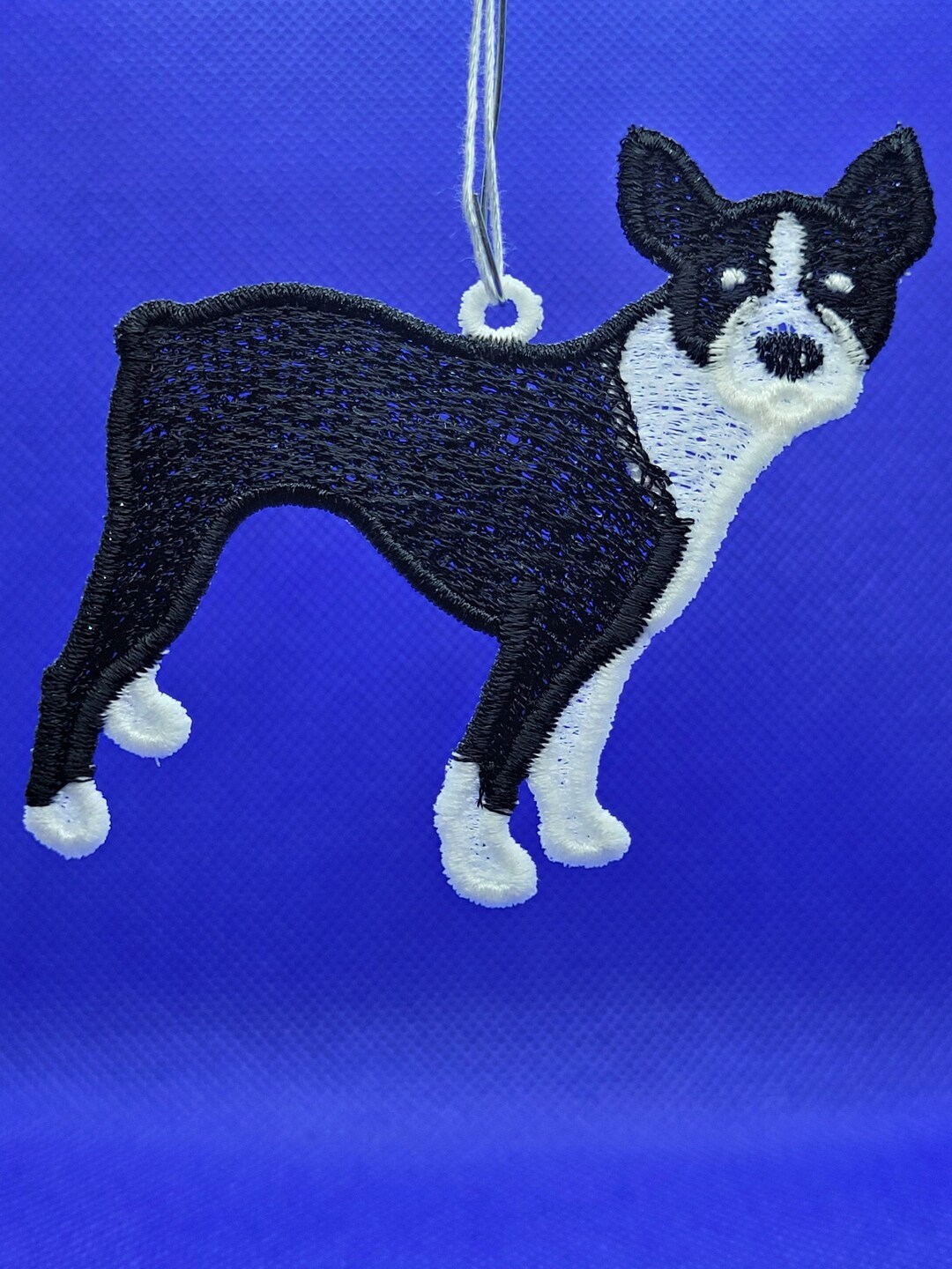 Boston Terrier Christmas Ornament, Dog Breed Ornament, New Dog Ornament ...