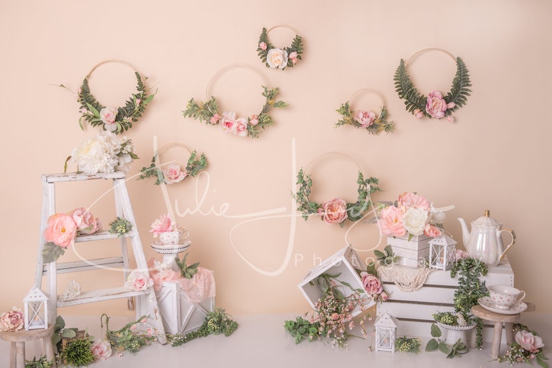 Tea Party Birthday >> Digital Image for Photography Composite >> Cake ...