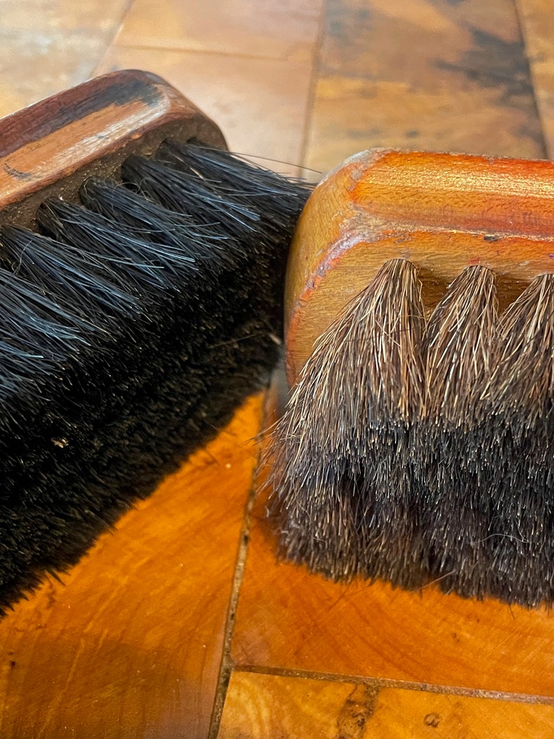 Vintage Shoe Shine Brush Shoe Polish Brush Antique Shoe - Etsy