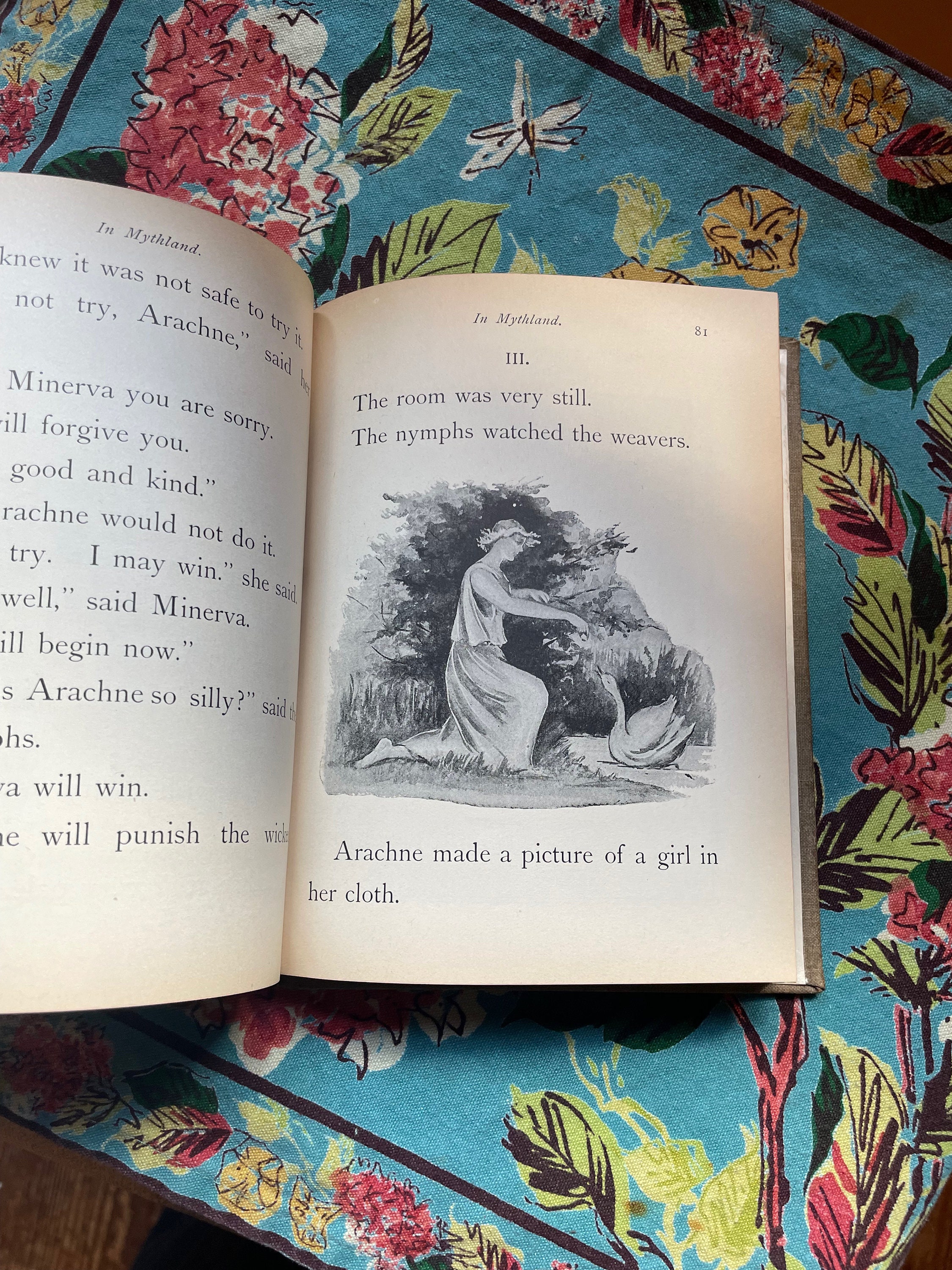 In Mythland M. Helen Beckwith, Antique 1896 Edition. Illustrated by S ...