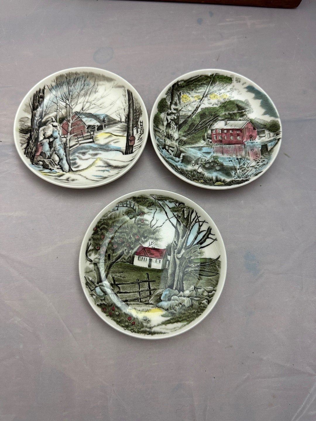 Johnson Bros. England Fruit Dish Dessert Dish, or Trinket Dish, Set of ...