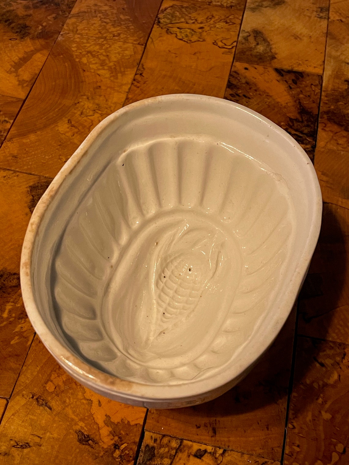 Antique Ceramic Corn Cob Mold Butter Mold Pudding Mold - Etsy