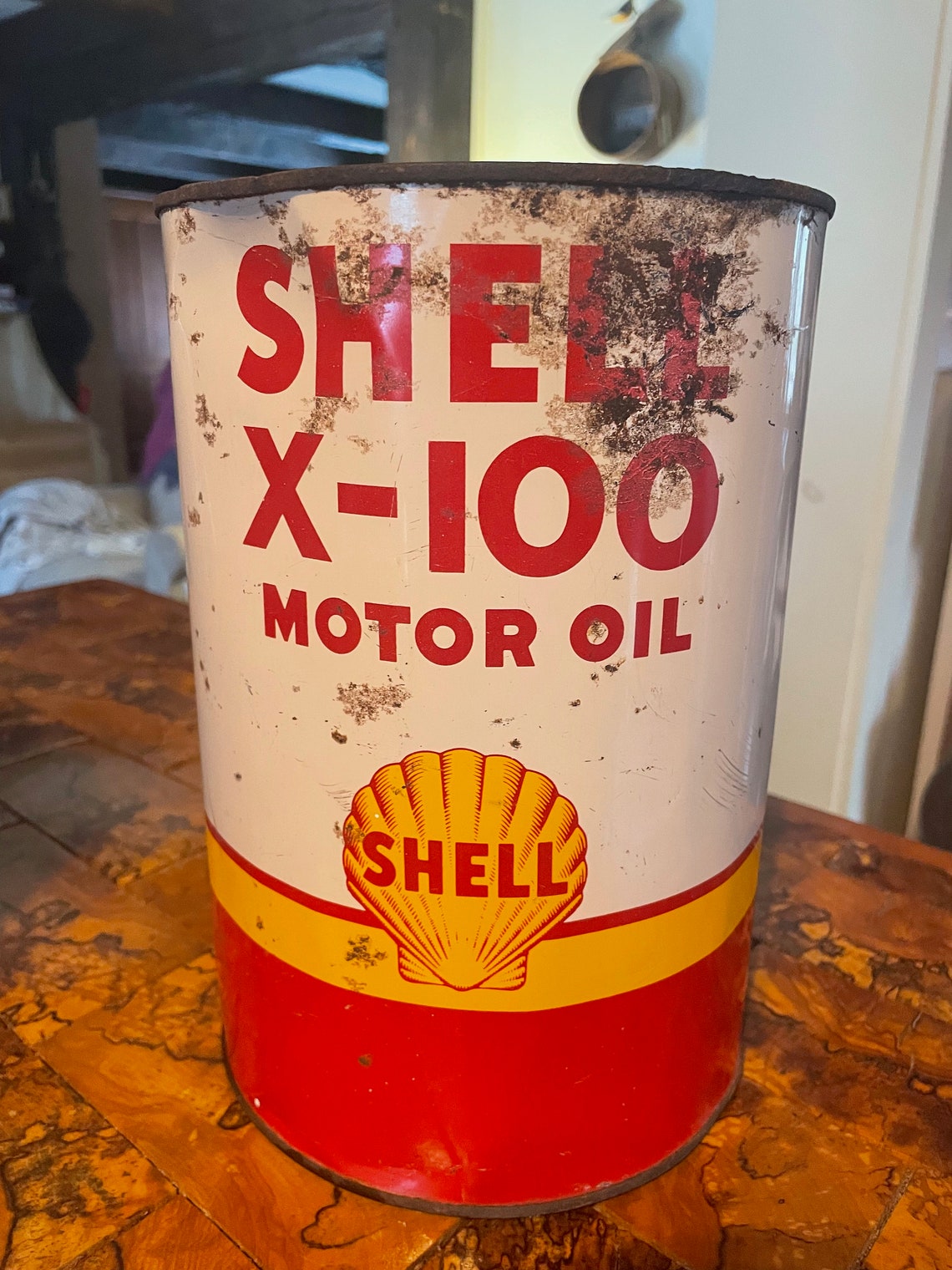 Shell X-100 Motor Oil Texaco Motor Oil Insulated Sunoco - Etsy