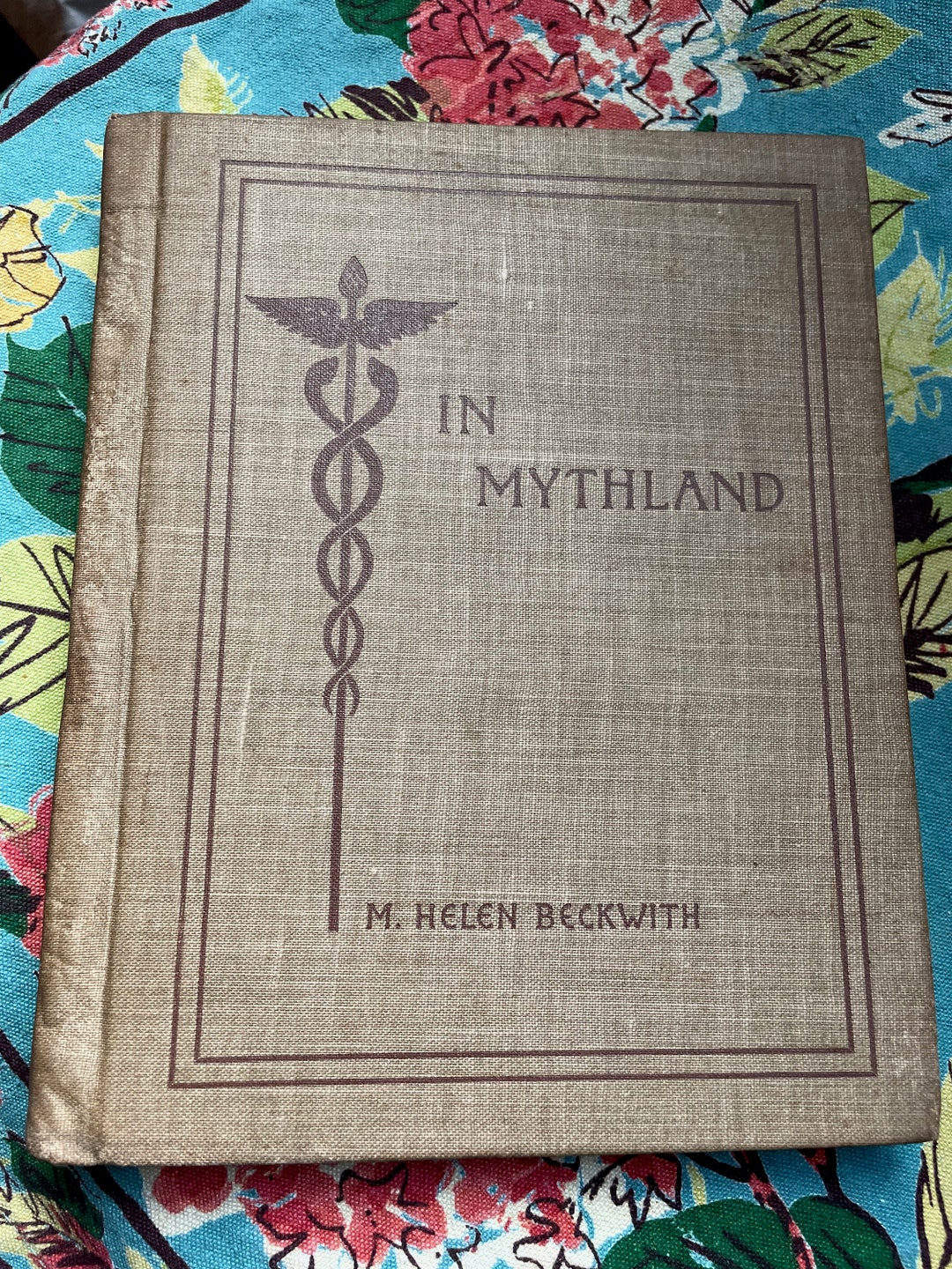 In Mythland M. Helen Beckwith, Antique 1896 Edition. Illustrated by S ...