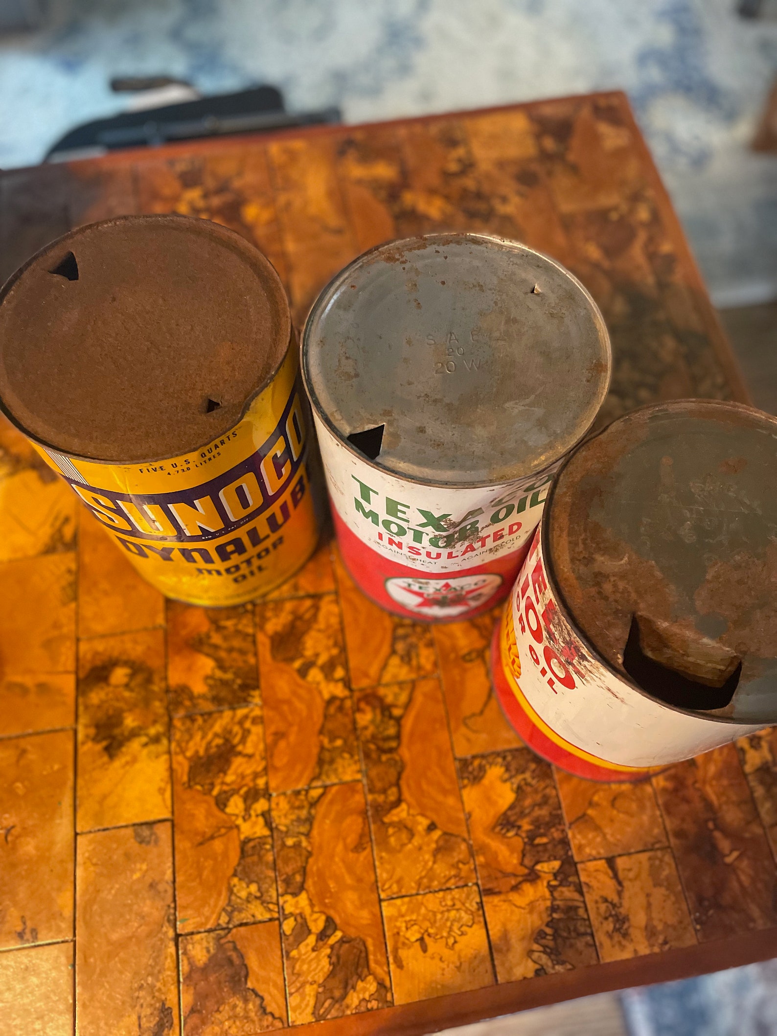 Shell X-100 Motor Oil Texaco Motor Oil Insulated Sunoco - Etsy