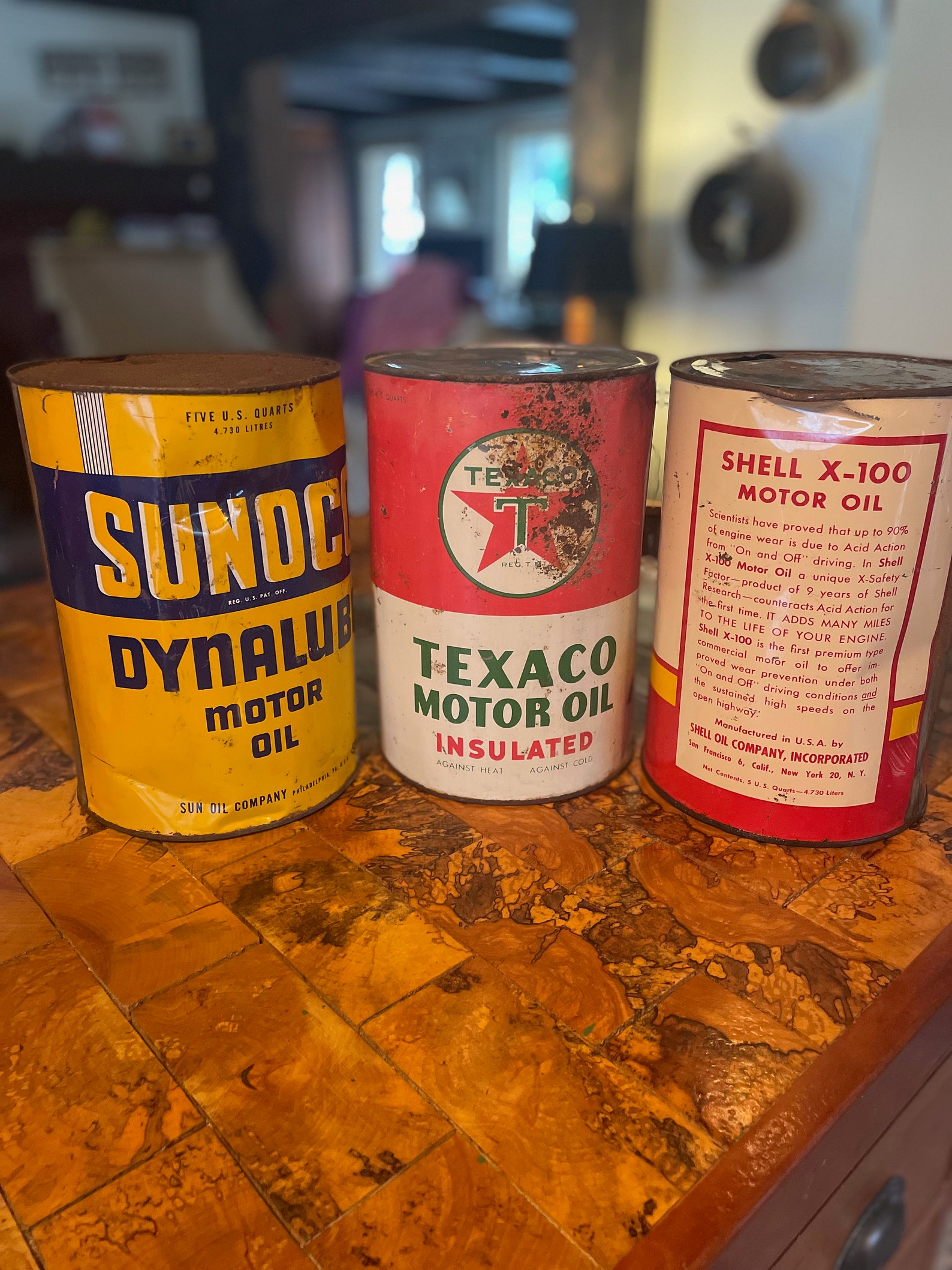 Shell X-100 Motor Oil Texaco Motor Oil Insulated Sunoco - Etsy