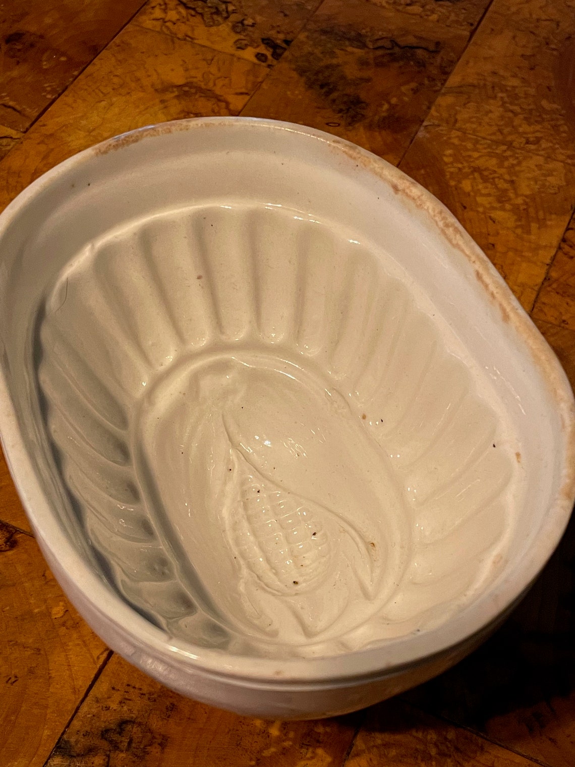 Antique Ceramic Corn Cob Mold Butter Mold Pudding Mold - Etsy
