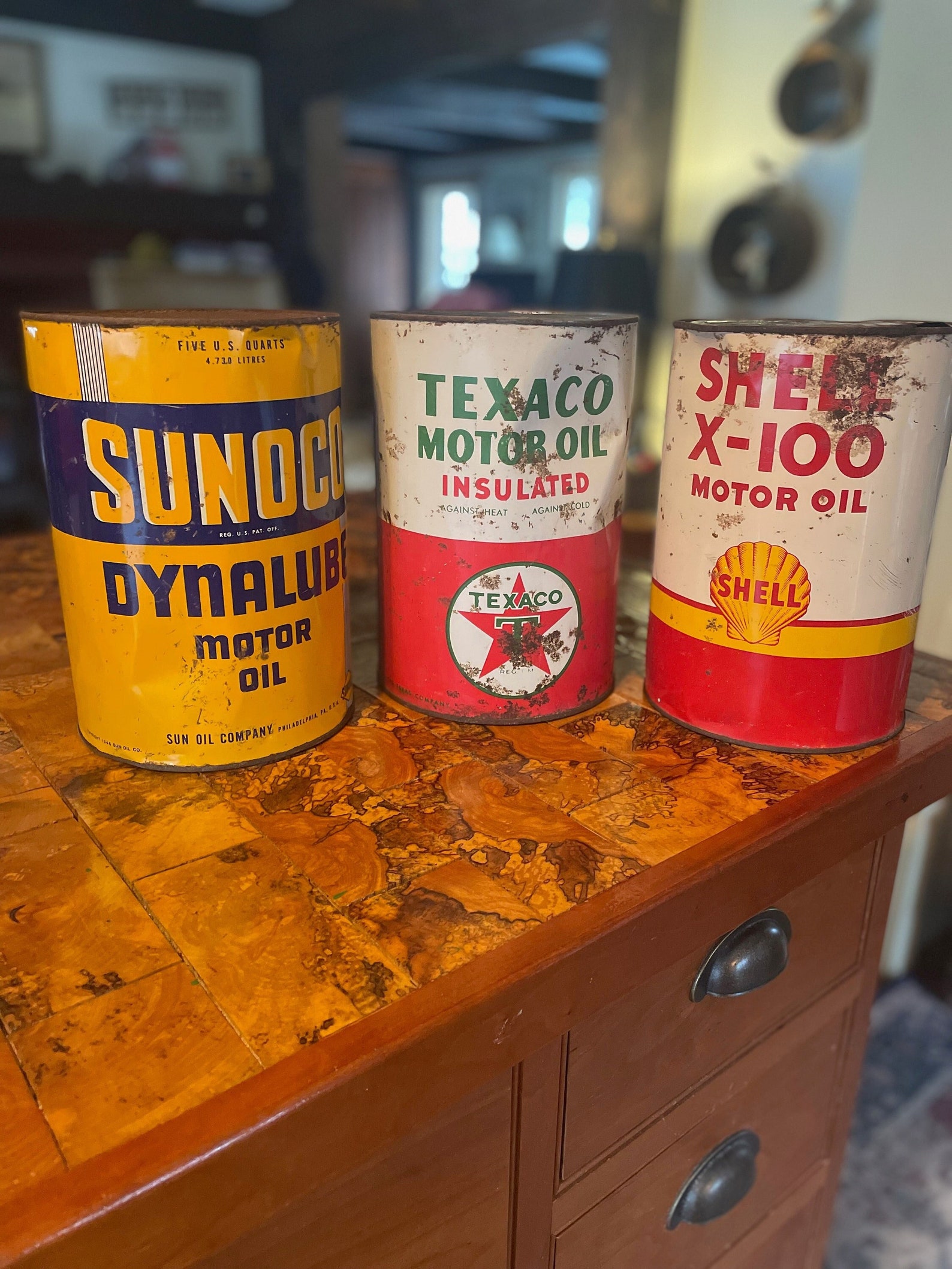 Shell X-100 Motor Oil Texaco Motor Oil Insulated Sunoco - Etsy