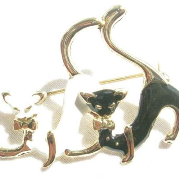 Cat Brooch Etsy