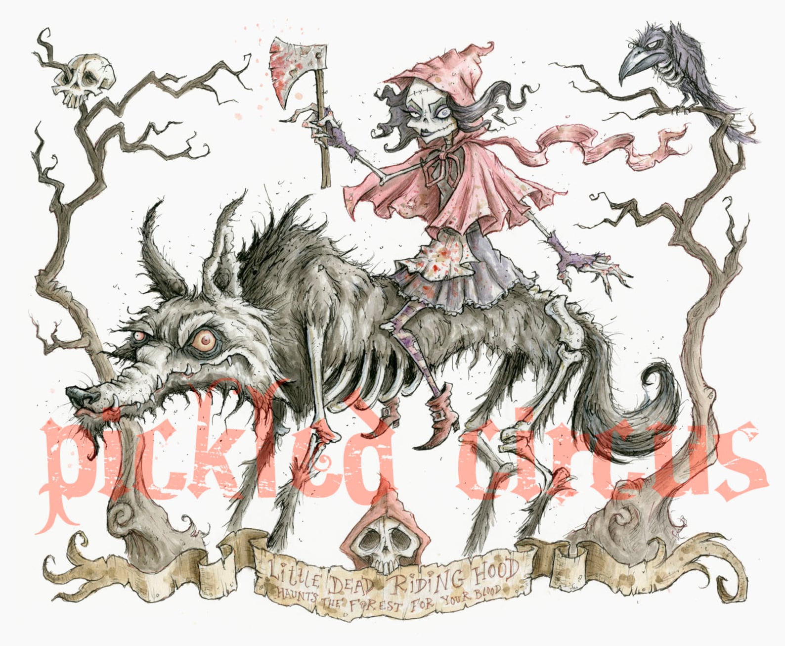 Little Dead Riding Hood - Etsy